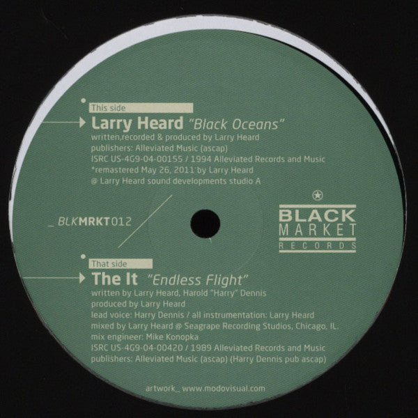 Larry Heard / The It – Black Oceans / Endless Flight – Black Market Records